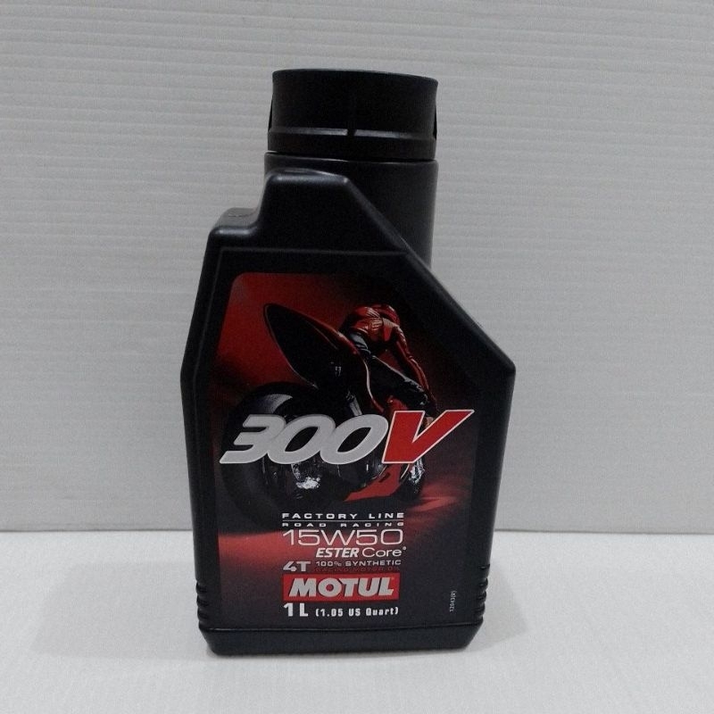 น้ำมันเครื่อง (MOTUL) 300 VF 4T ROAD RACING สังเคราะร์แท้100% Synthetic ...
