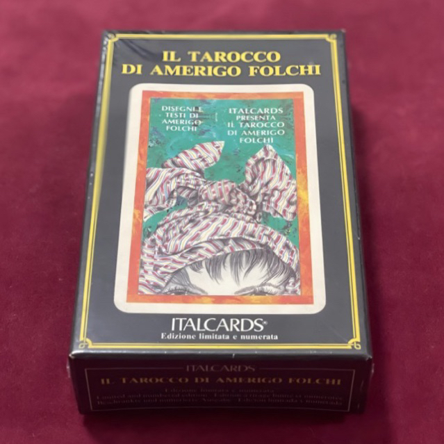 Tarot_raredecks-The Tarot of Amerigo Folchi- Italcards, Bologna 1991 ...