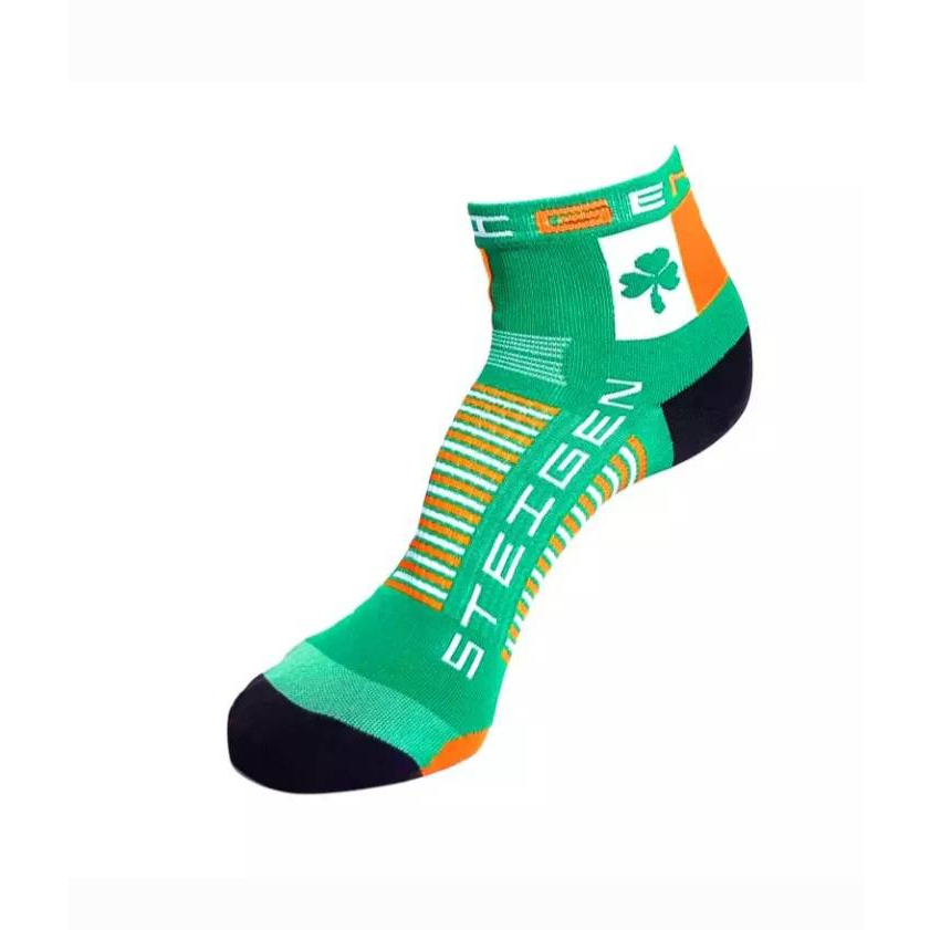 STEIGEN RUNNING SOCKS 1/4 LENGTH ลาย FLURO IRISH - ถุงเท้าวิ่ง เนื้อผ้า ...