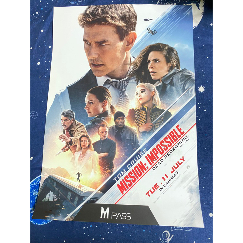 โปสเตอร์ Mission Impossible Dead Reckoning | Shopee Thailand