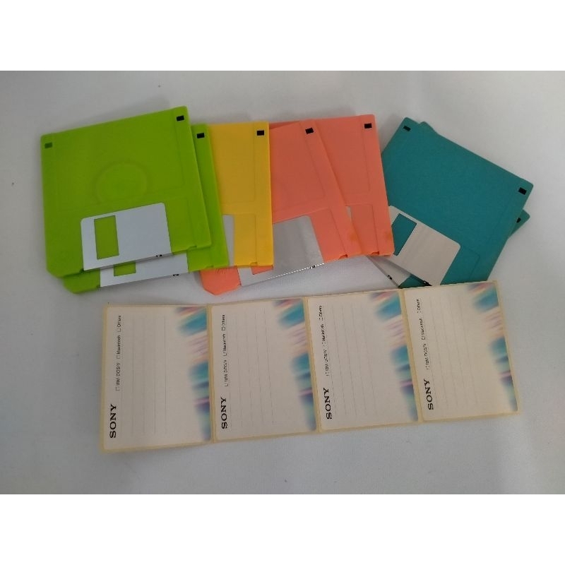 แผ่นดิส Floppy Disk 1.44 ใหม่แกะกล่องให้ 1 แผ่น คละสี งานแท้ จาก Sony ...
