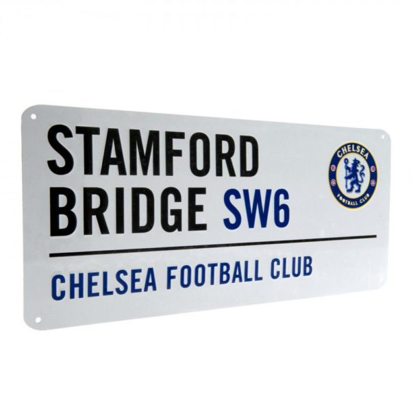 ป้ายเหล็กลิขสิทธิ์แท้ Chelsea FC - Stamford Bridge SW6 | Shopee Thailand