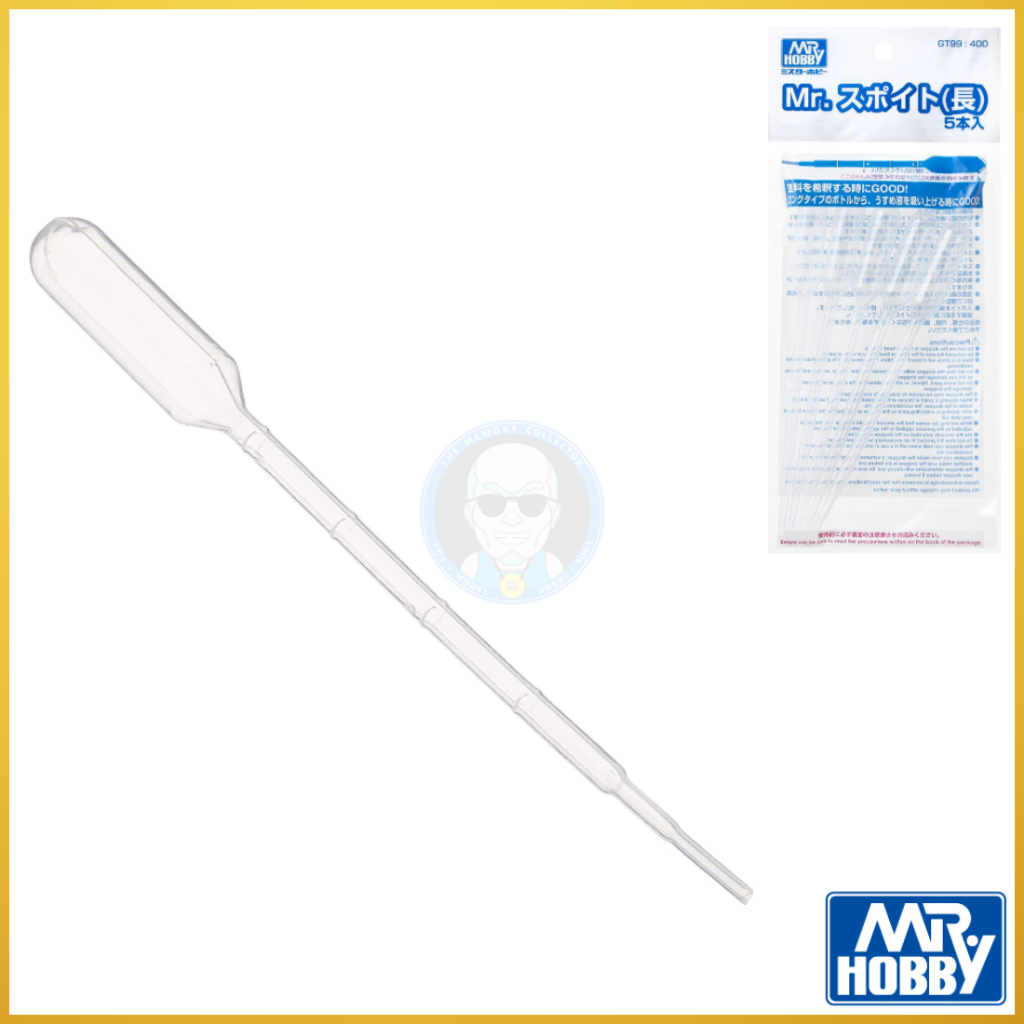 MR.DROPPER LONG SIZE (5 PCS) หลอดดูดของเหลว ( 5 ชิ้น ) MR.HOBBY | Shopee Thailand