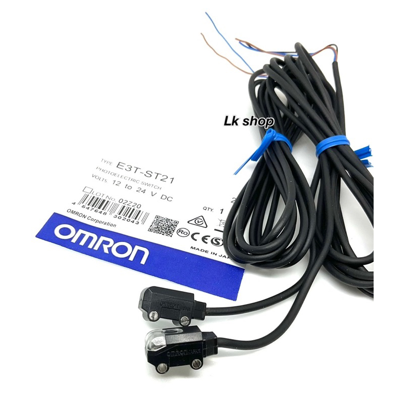 เซ็นเซอร์ E3T-ST21 OMRON เซ็นเซอร์ตรวจจับวัตถุ ตัวรับตัวส่งแยกกัน ขนาด ...