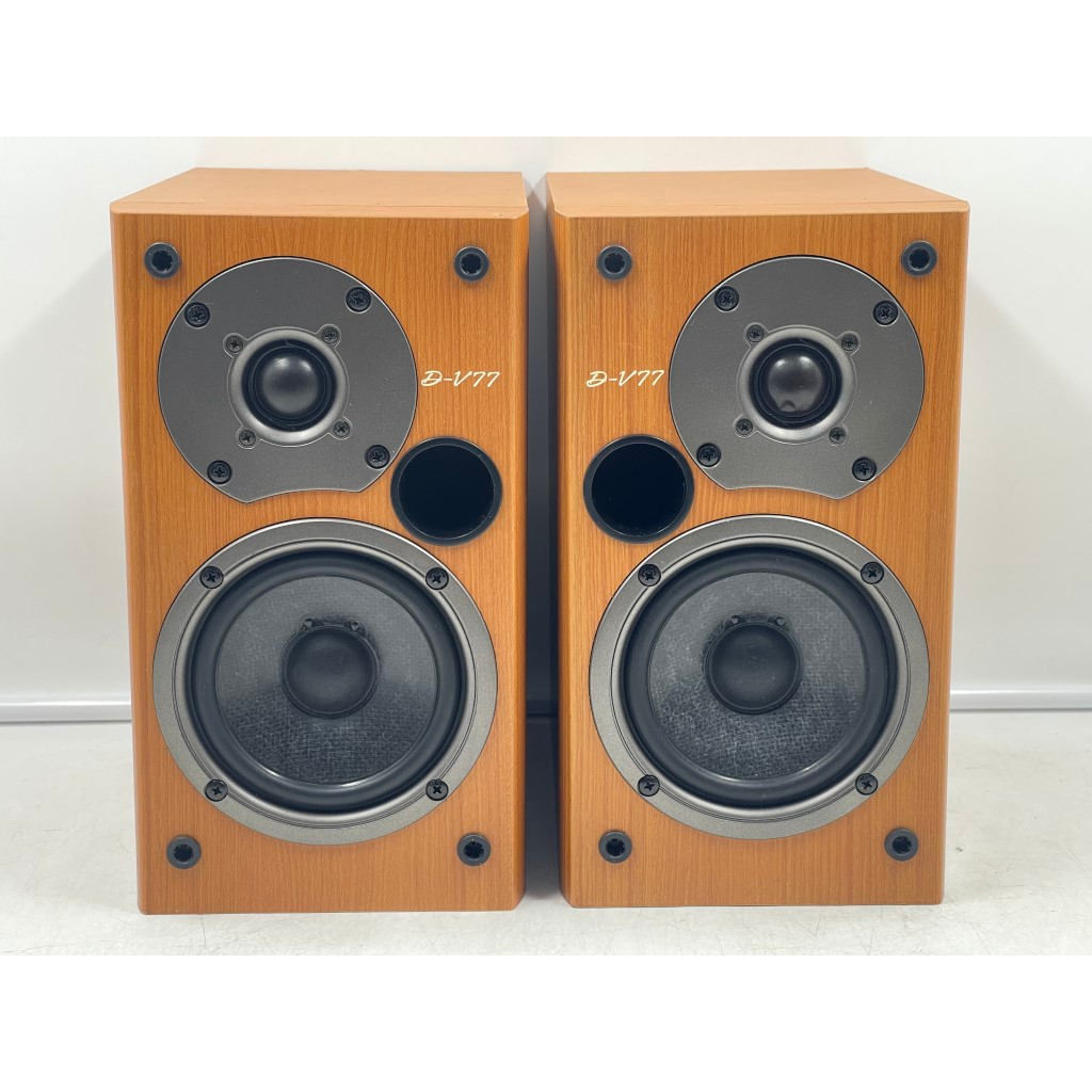 AC101 ลำโพง 1 คู่ มือสองญี่ปุ่น (031) ONKYO D-V77 70W 6 โอห์ม Woofer 4 ...