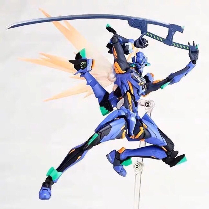 Evangelion Evolution Revoltech Evangelion Anima EVA-01 Final Model PVC ...