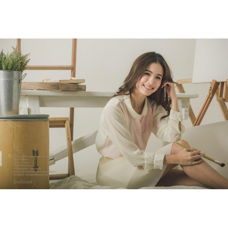 Maryjane top : Lookbook:) | Shopee Thailand