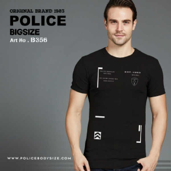 เสื้อยืด Police Bigsize ทรง Slimfit (F544,B356,X094) | Shopee Thailand