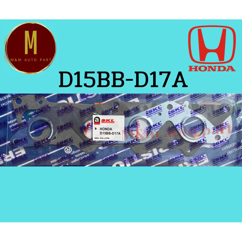 ประเก็นไอดี-ไอเสีย HONDA D15BB,D17A CIVIC DIMENSION 1700CC 16V C/V 2000 ...