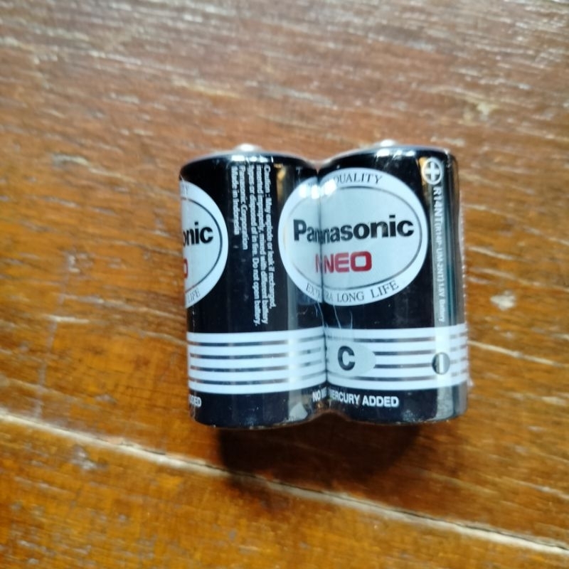 ถ่านก้อนขนาด C ถ่าน size C ถ่านไฟฉาย panasonic Neo | Shopee Thailand