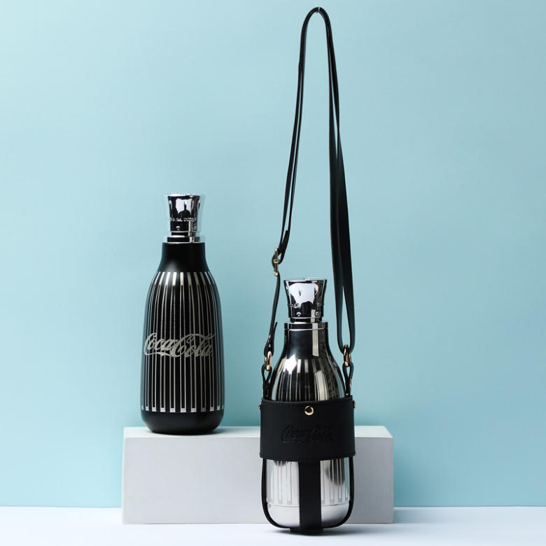 Coca-Cola ขวดน้ำ ขวดน้ำสเตนเลส พร้อมเชือกคล้อง Coca-Cola Insulated ...