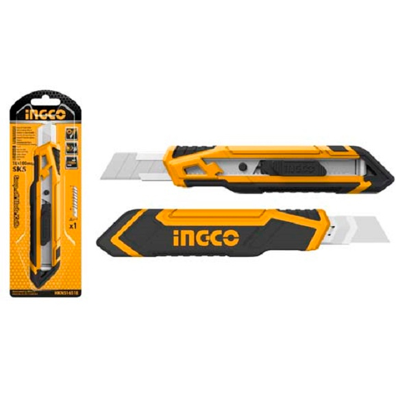 INGCO มีดคัตเตอร์ มีดคัทเตอร์ พร้อมใบมีด แบบ 1ใบ รุ่น HKNS16518 ,แบบ 3 ...