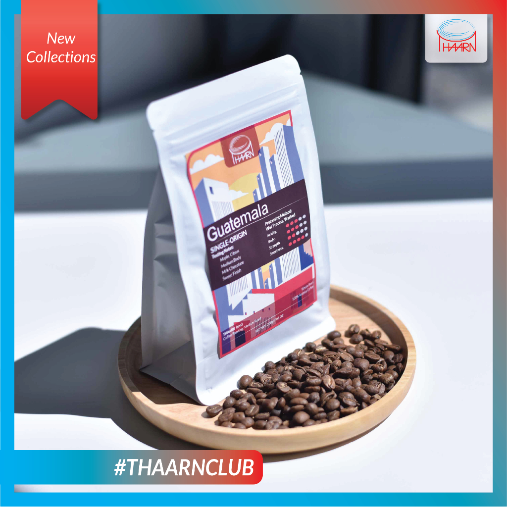 THAARN กัวเตมาลา(เมล็ดกาแฟคั่วแล้ว) / Guatemala (roasted coffee beans ...