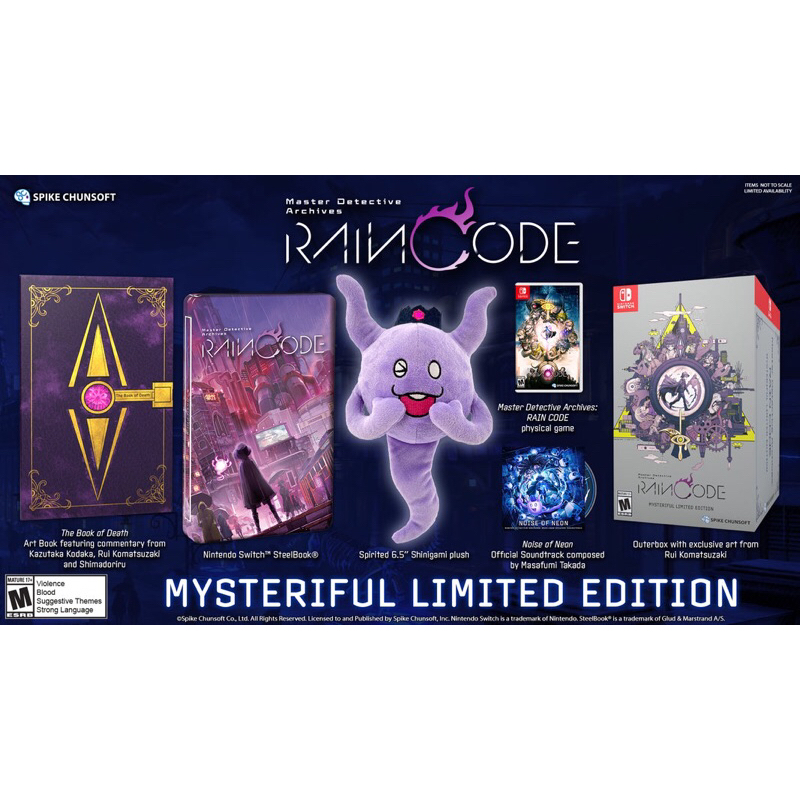 [มือ1] MASTER DETECTIVE ARCHIVES RAIN CODE [LIMITED EDITION | Shopee Thailand