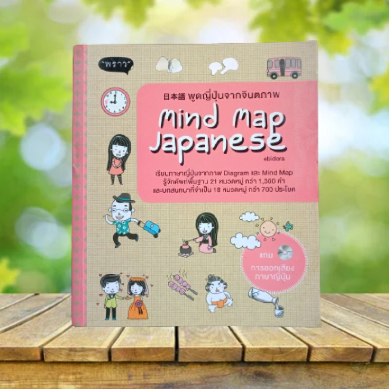 พูดญี่ปุ่นจากจินตภาพ : Mind Map Japanese (แถมซีดีการออกเสียงภาษาญี่ปุ่น ...