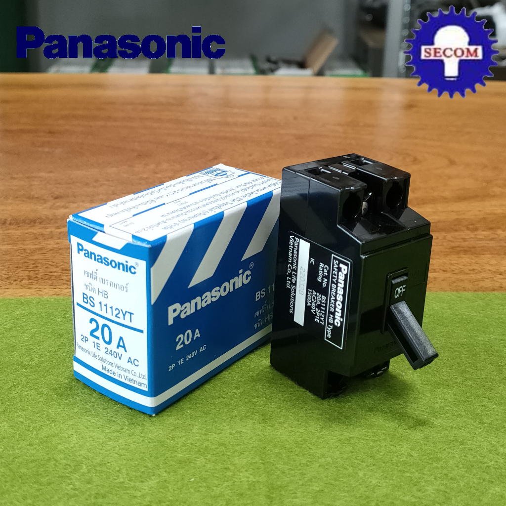PANASONIC #2P 20A เบรกเกอร์ | Shopee Thailand