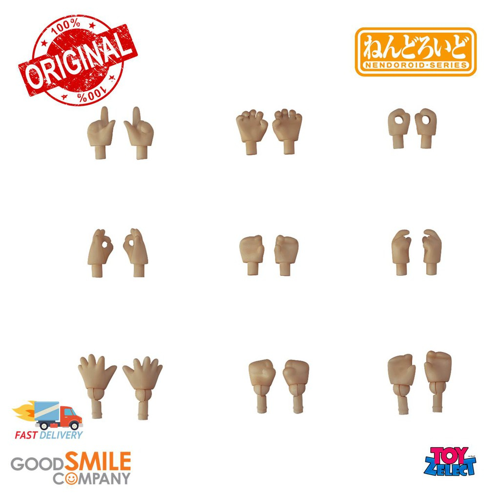 Good Smile Company (907415) - Nendoroid Doll: Hand Parts Set (Peach ...
