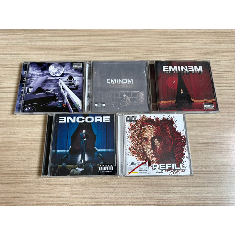 CD เพลง Eminem 5 อัลบั้ม | Shopee Thailand