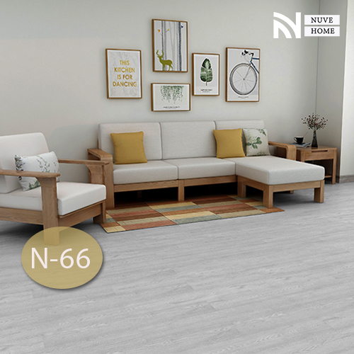 NuveHome_[5ตรม./กล่อง] กระเบื้องยางลายไม้แบบมีกาวในตัว ความหนา 1.8-2มิล สไตล์เตอร์ลอฟท์minimal ...