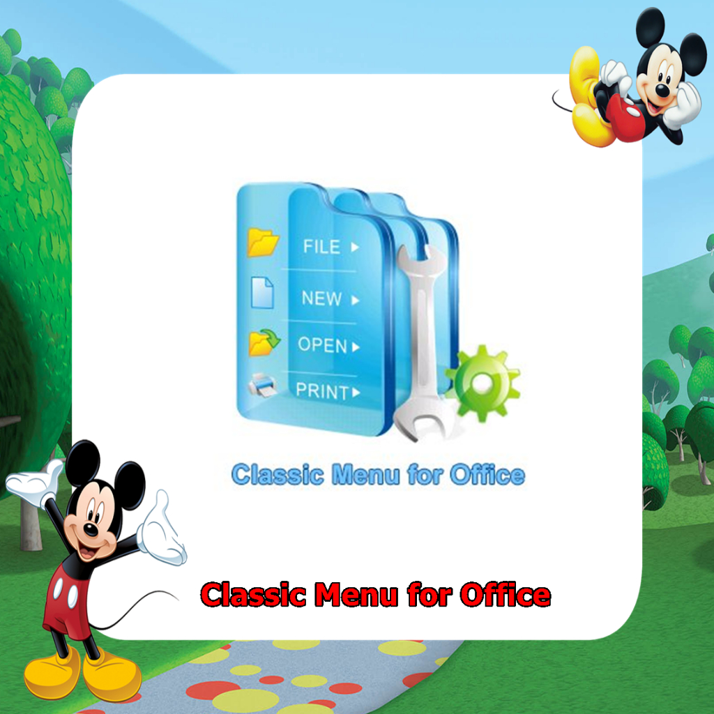 Classic Menu for Office 2010, 2013, 2016, 2019 v9.25 Full เปลี่ยน UI ...