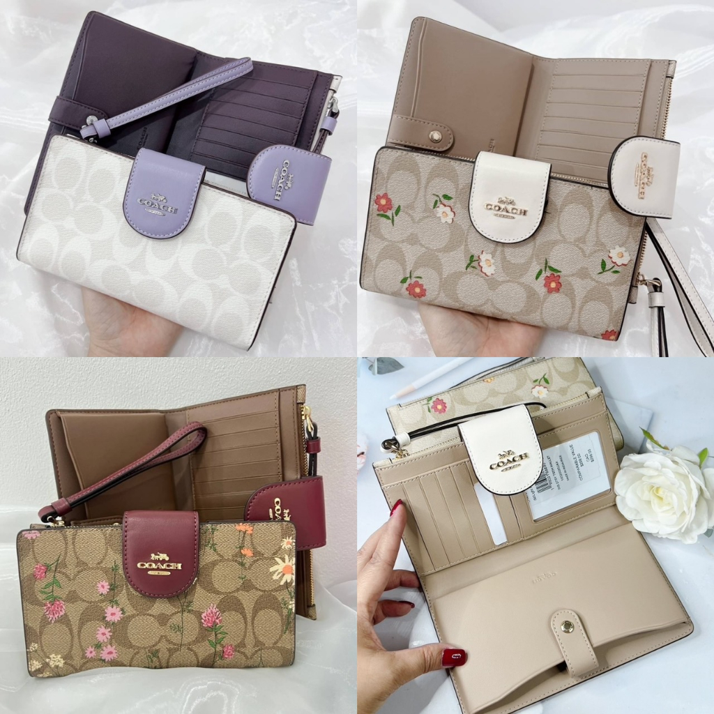 แท้100%พร้อมส่ง Coach Tech Wallet C8676/CH476/C2874/C8729/CH165 | Shopee Thailand