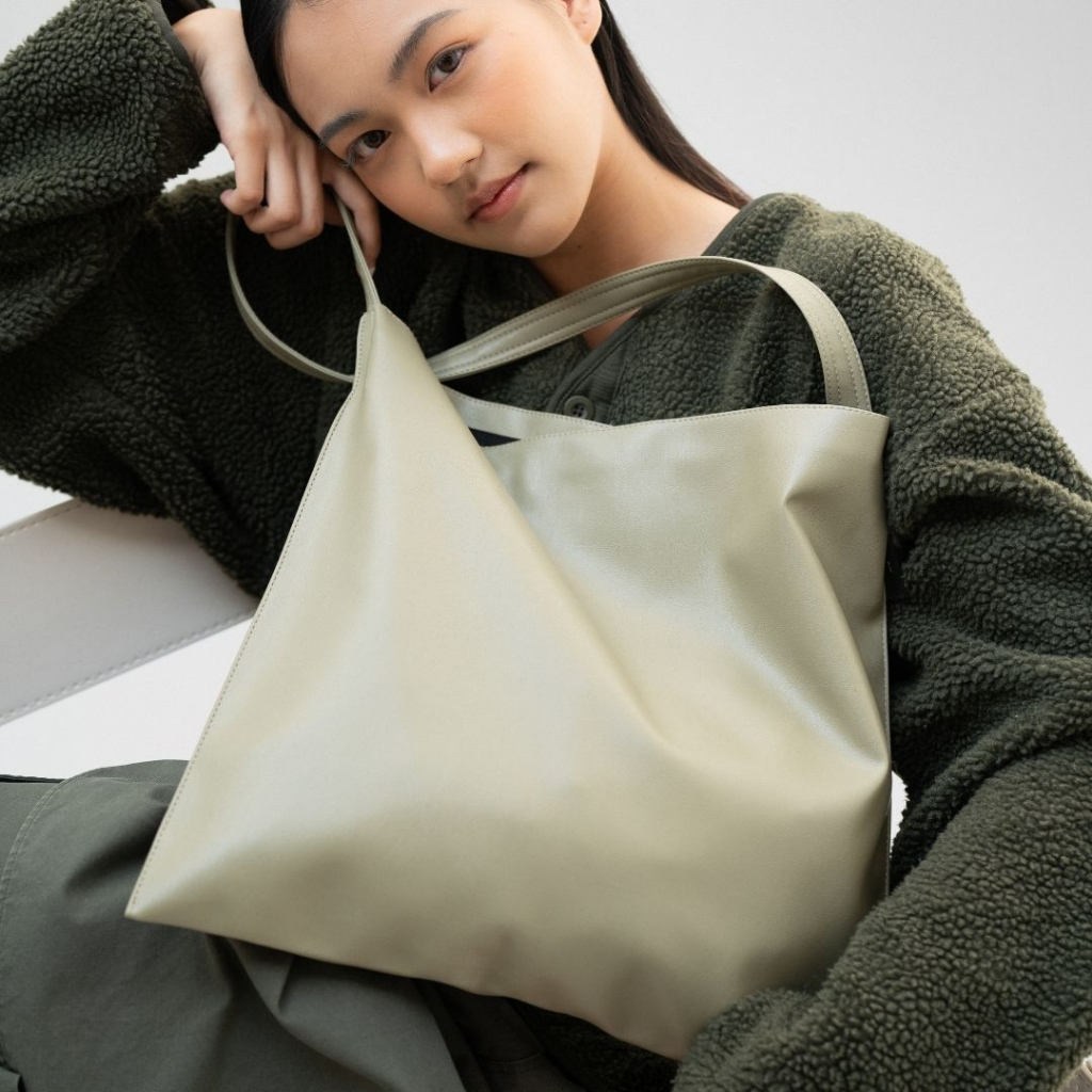 HOBO LARGE - OLIVE / RUST BRAND | Shopee Thailand