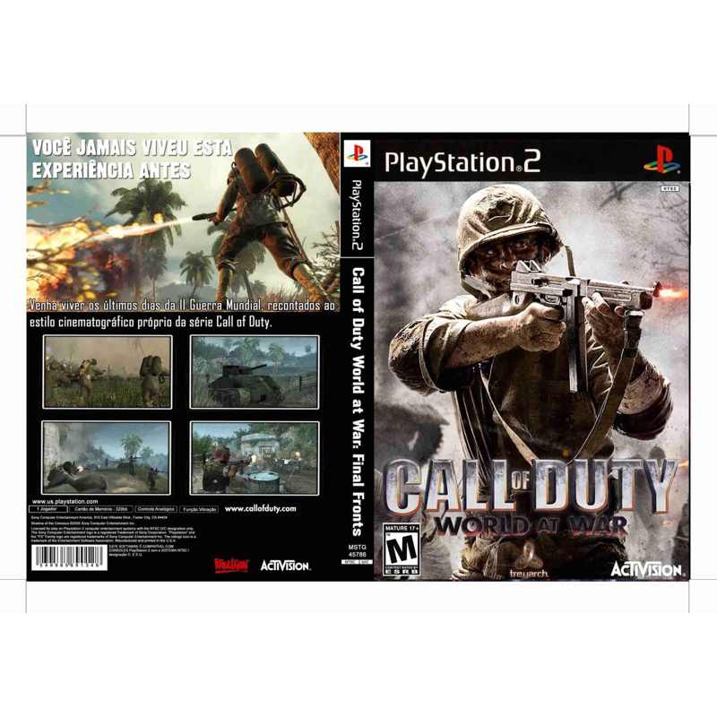 แผ่นเกมส์Ps2 - Call of Duty: World at War | Shopee Thailand
