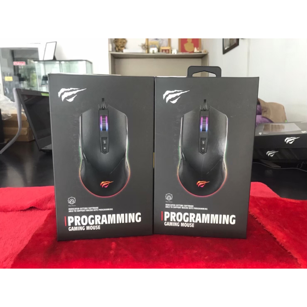 เม้าส์เกมมิ่ง GAMING MOUSE HAVIT MS814 | Shopee Thailand