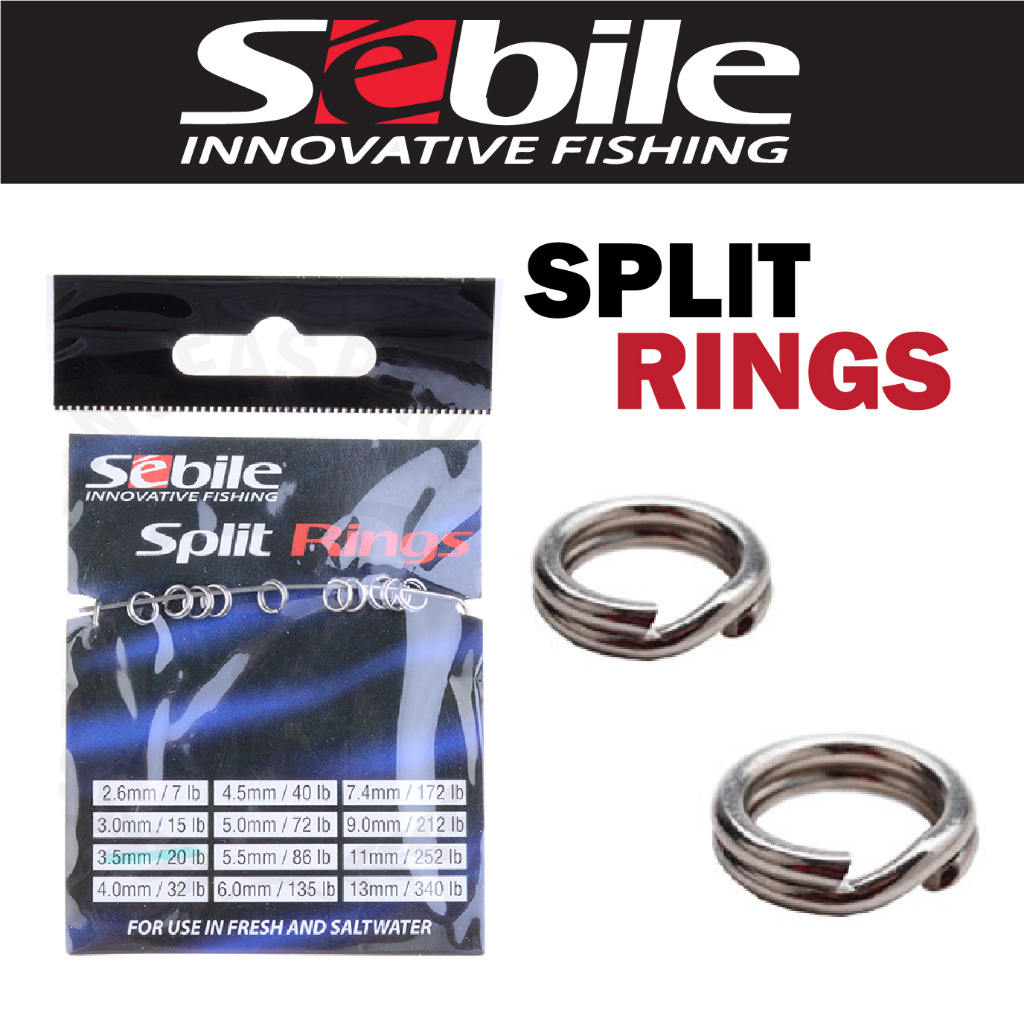 เบ็ด SEBILE SPLIT RINGS | Shopee Thailand