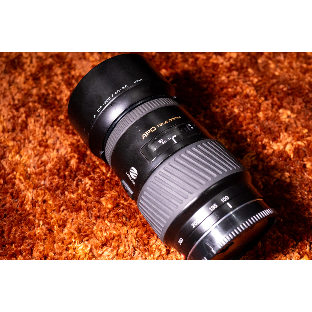 เลนส์ Minolta 100-300 APO (Sony A Mount) | Shopee Thailand