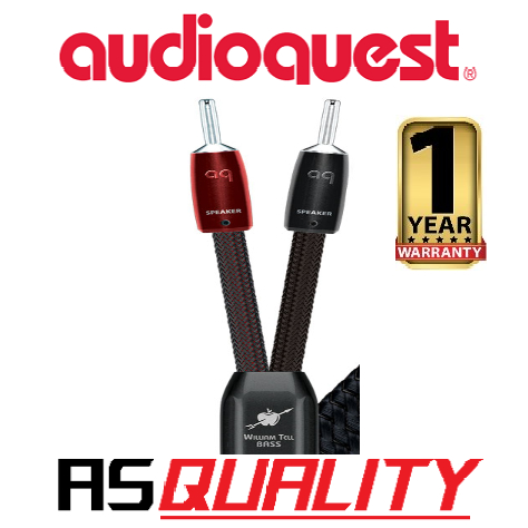 AUDIOQUEST : WILLIAM TELL BASS (8FT) | Shopee Thailand