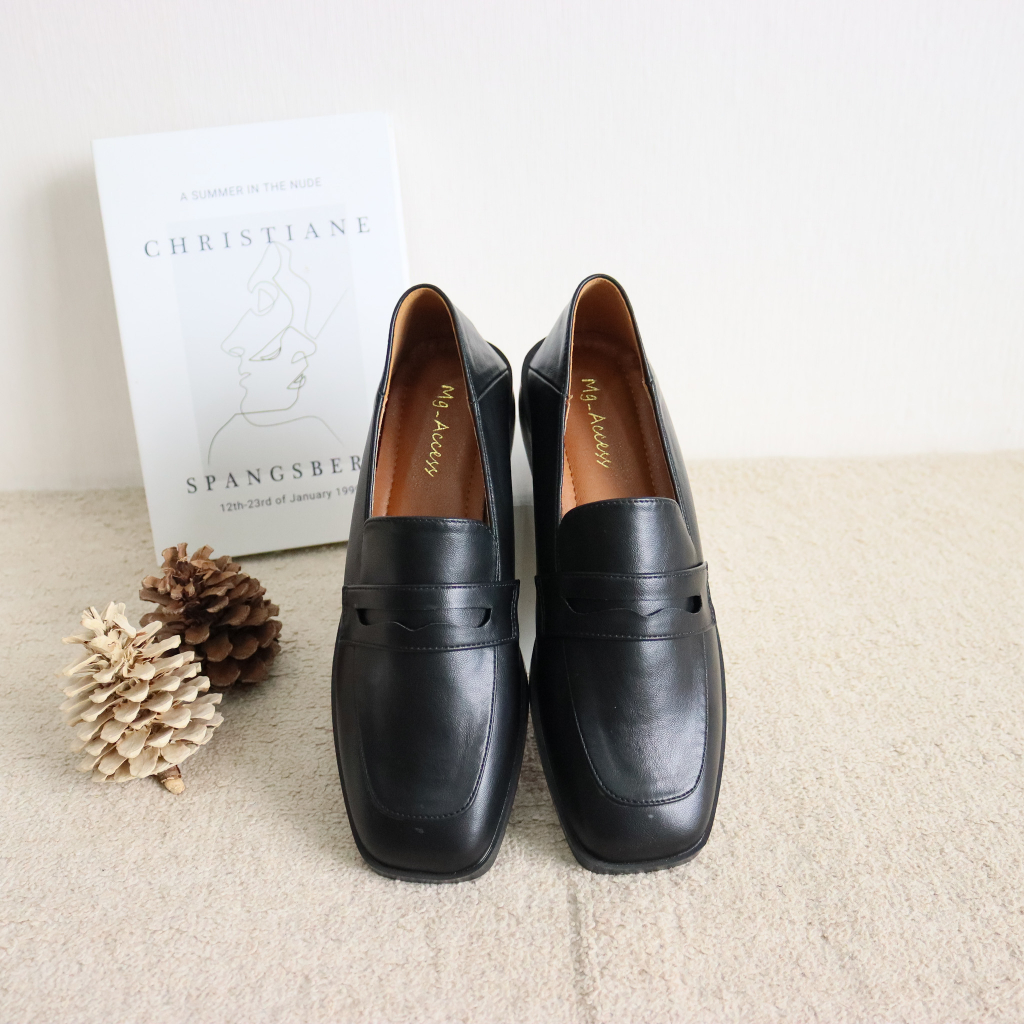 Mgaccess 'Edwin Loafer Shoes' 258-10A รองเท้าคัทชูทรงโลฟเฟอร์ | Shopee ...
