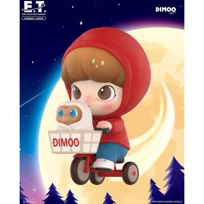 dimoo ET pop mart figure ETเพื่อนรักจากต่างดาว | Shopee Thailand