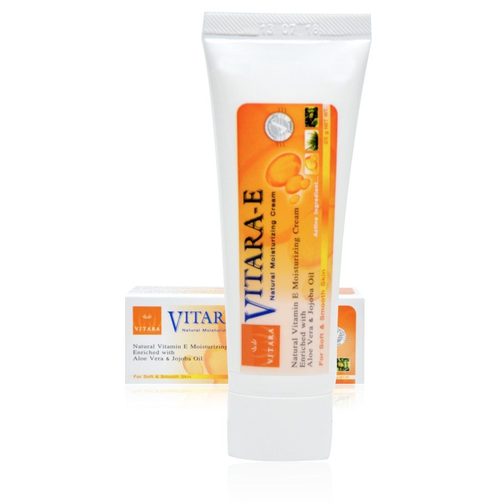 Vitara E Cream 25g 50g ไวทาร่า อี ครีม วิตามินอีเข้มข้น รอยแผลเป็น จุด ...