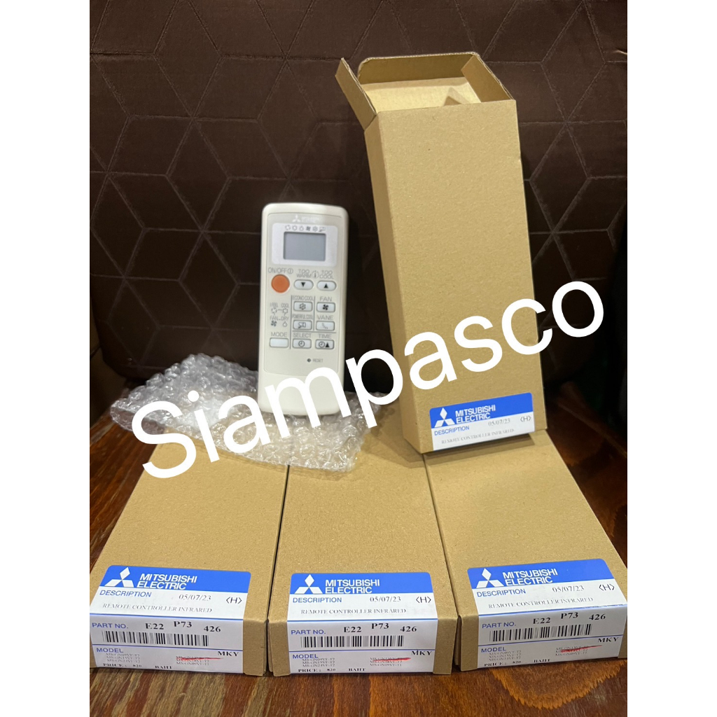 รีโมทแอร์ มิตซูบิชิ E22P73426 Mitsubishi Electric ของแท้สั่งจากศูนย์ ...