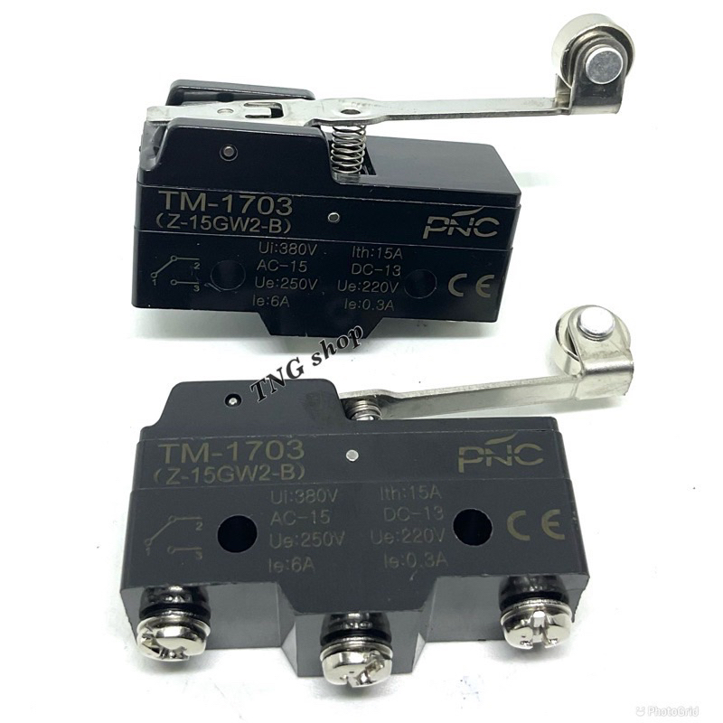 ลิมิตสวิตช์ รุ่นPNC TM-1300,1305,1306,1307, 1308,1309,1701,1702,1703,1704,1705,1706,1743,Z ...