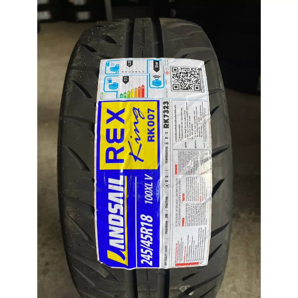 ยางรถยนต์ LANDSAIL/195/50R15รุ่นRK007 | Shopee Thailand