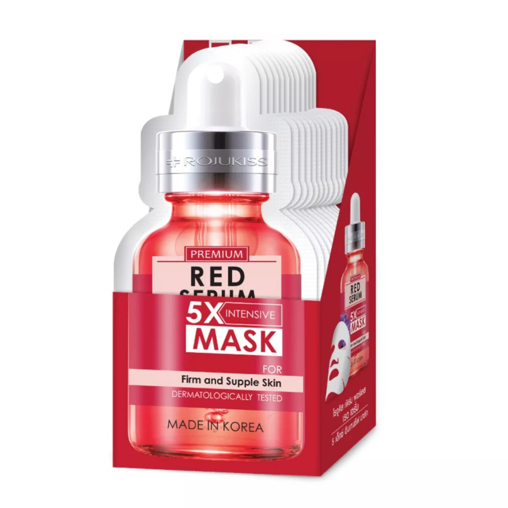 [กล่องx12] โรจูคิส Rojukiss Mask 5X/ 10X Intensive Mask/Hydrogel Mask 7 ...