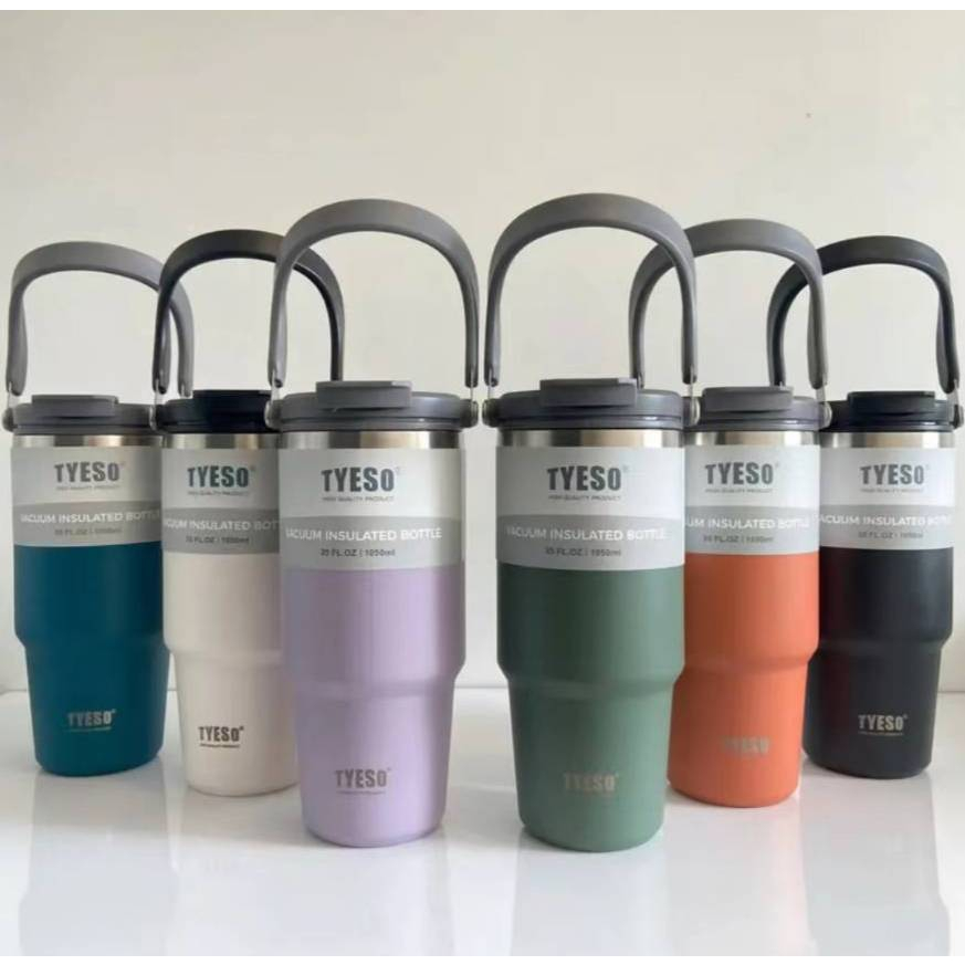 ( TYESO รุ่นใหม่2022 )แก้วเก็บความร้อน/เย็น (ส่งจากไทย) | Shopee Thailand