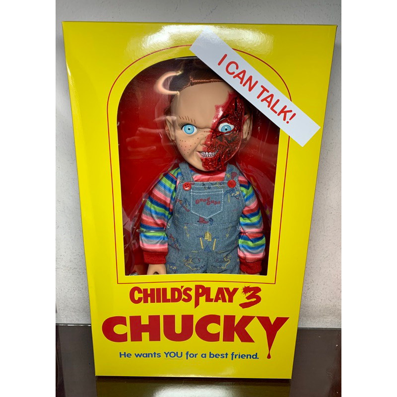 Mezco MDS Talking Pizza Face Chucky (สูง 15 นิ้ว) | Shopee Thailand