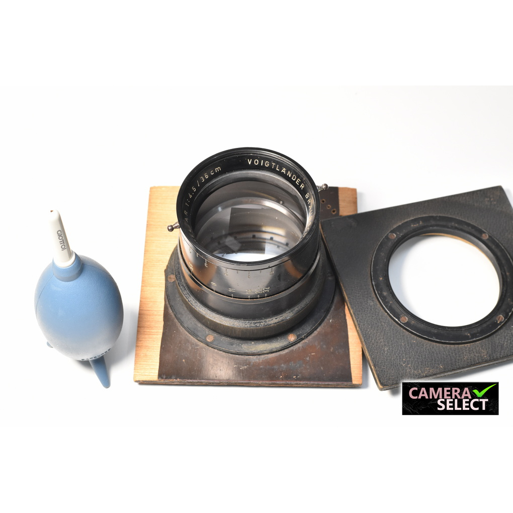 (LargeFormat)เลนส์เก่า Voigtlander Braunschweig Universal-Heliar 1:4.5 ...