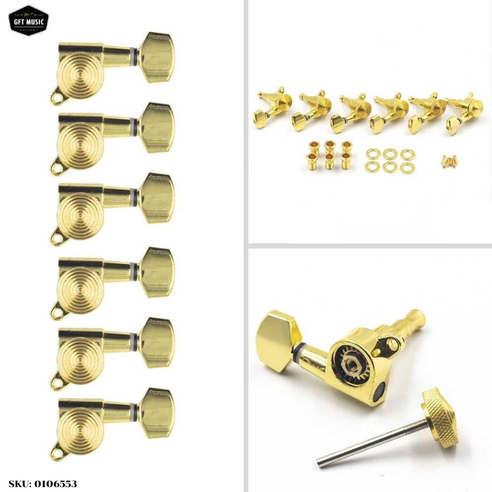 Fortis รวมลูกบิดกีต้าร์ไฟฟ้า รุ่น FD-Lock สีทอง ทุกรุ่น แถมฟรีปิ๊ก ...