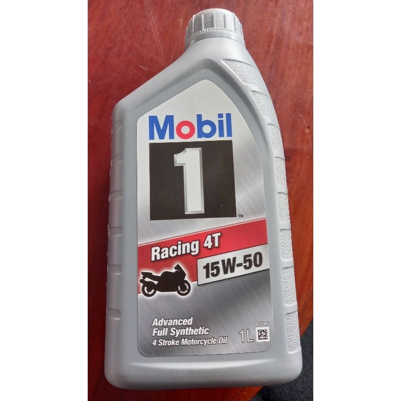 Mobil 1 Racing 4T สังเคราะห์แท้ 100% เบอร์15W-50 | Shopee Thailand