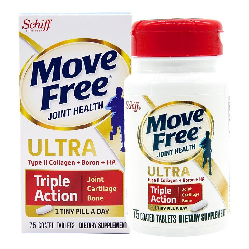Schiff Move Free Ultra Triple Action Joint Supplement, 75 Tablets เสริม ...