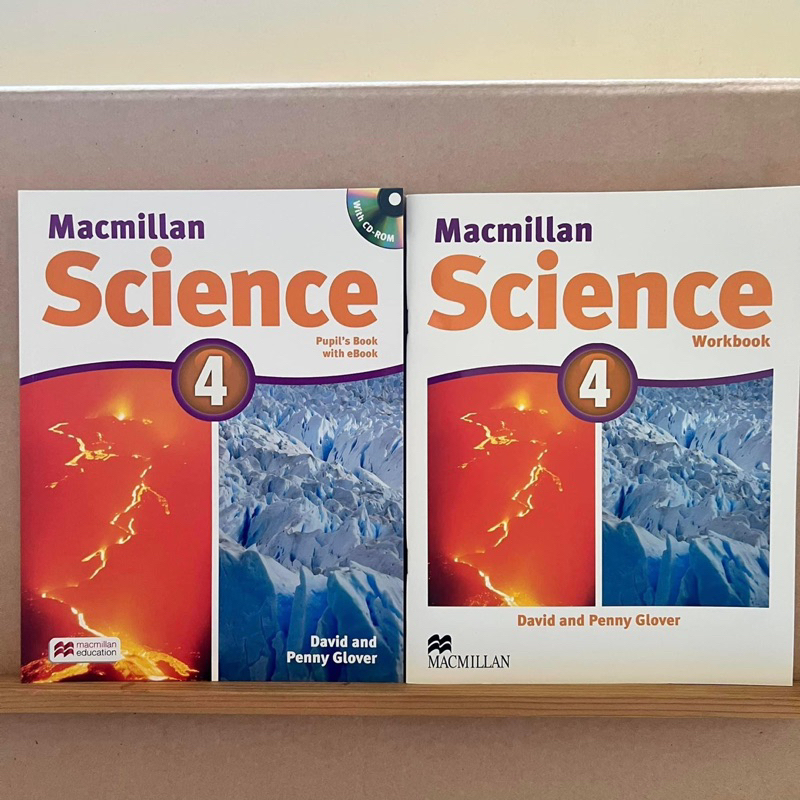 Scienc MacMillan Grade 4 หนังสือแบบเรียนวิทยาศาสตร์พร้อมแบบฝึกหัด ...
