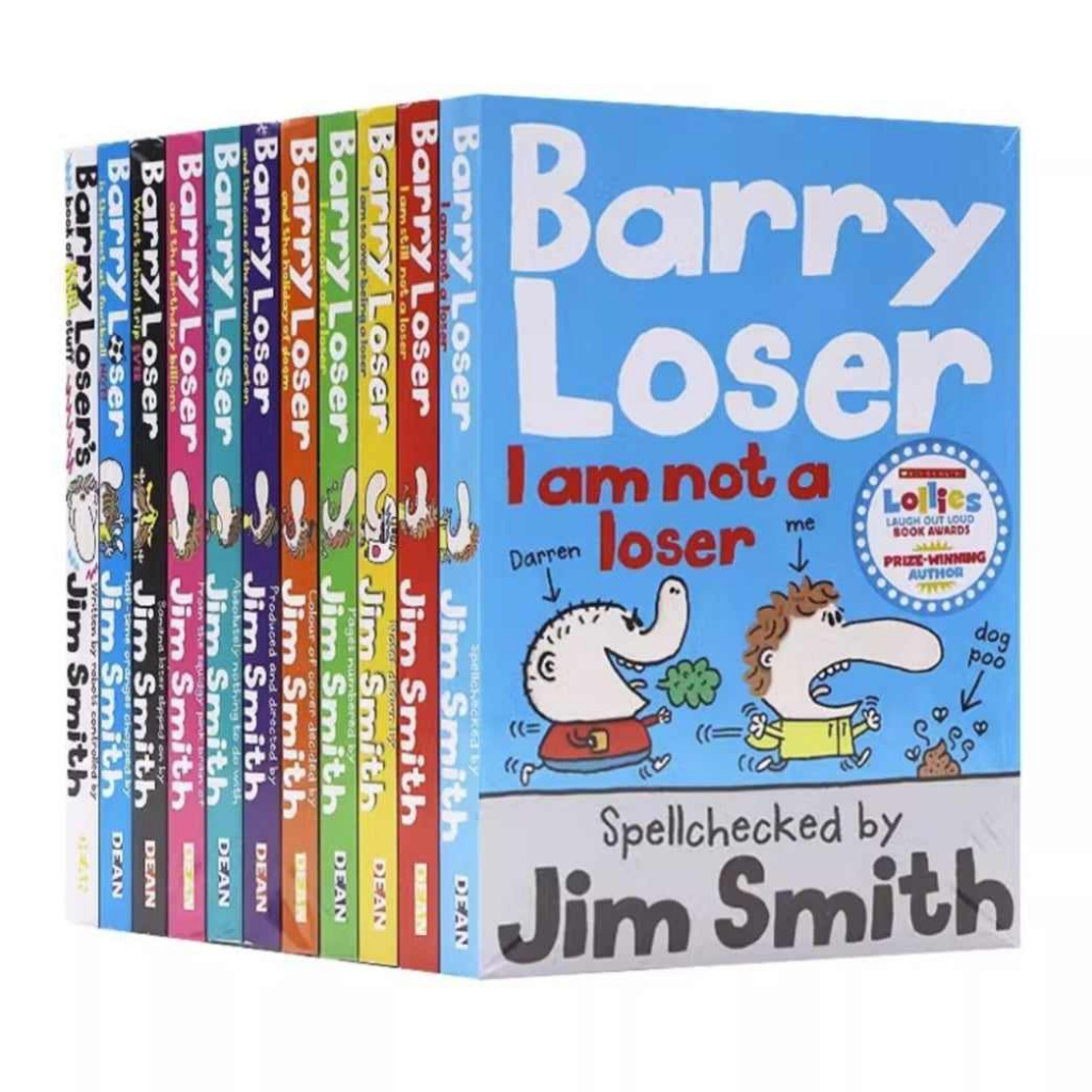 พร้อมส่ง! ฺBarry Loser by Jim Smith 11 เล่ม ซีรีย์หนังสือภาษาอังกฤษ ...