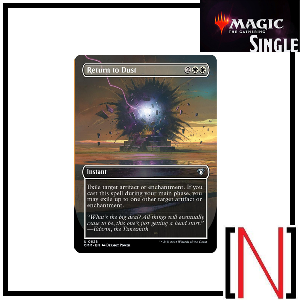 [MTG][Single][CMM] Return to Dust ระดับ Uncommon [ภาษาอังกฤษ] | Shopee ...