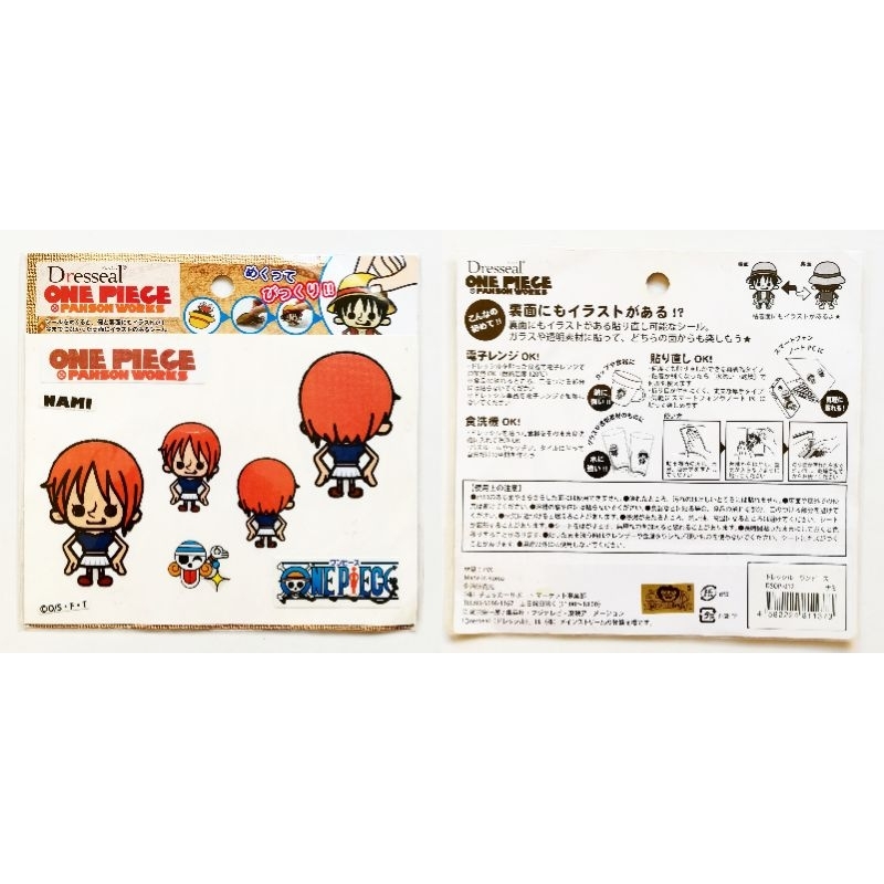 สติ๊กเกอร์ เกอร์ลายนามิ ONE PIECE PANSON WORKS (สติ๊กเกอร์ วันพีช ...