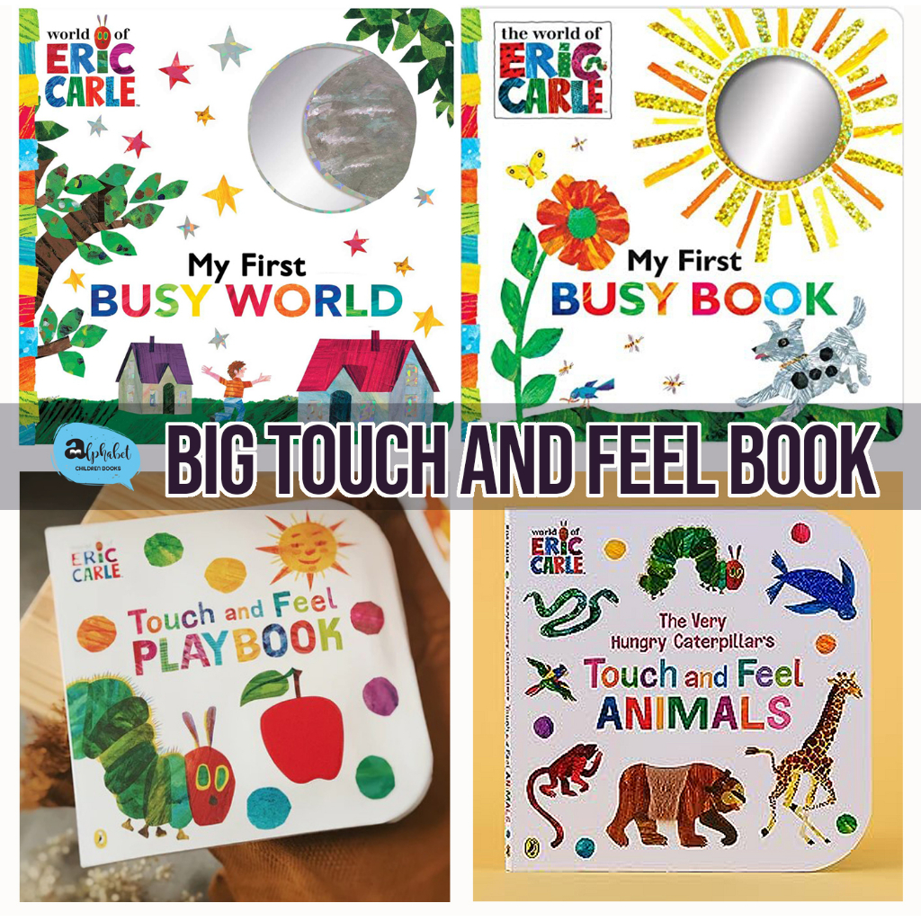 [หนังสือ เด็ก] My First Busy Book, Busy WOrld, Garden Friend –touch and ...
