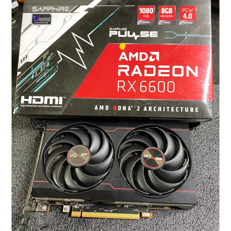 RX6600 Sapphire 8 GB | Shopee Thailand
